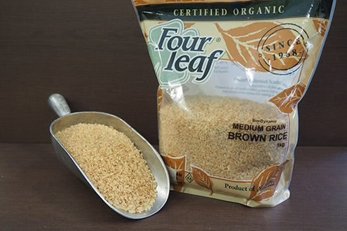 Four Leaf Milling Bio-Dynamic Medium Grain Brown Rice 5kg (2) – Ethical ...