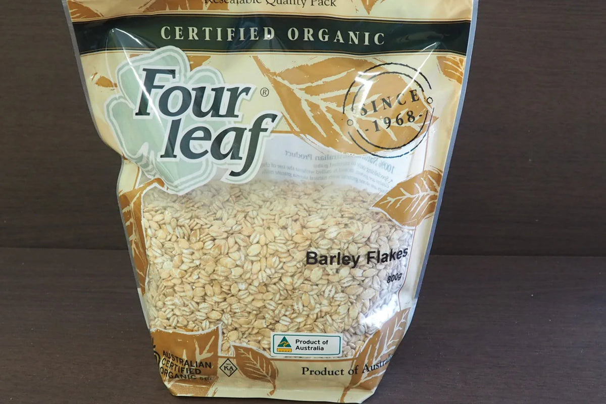 Four Leaf Milling Organic Barley Flakes 800g (3) – Ethical Food ...