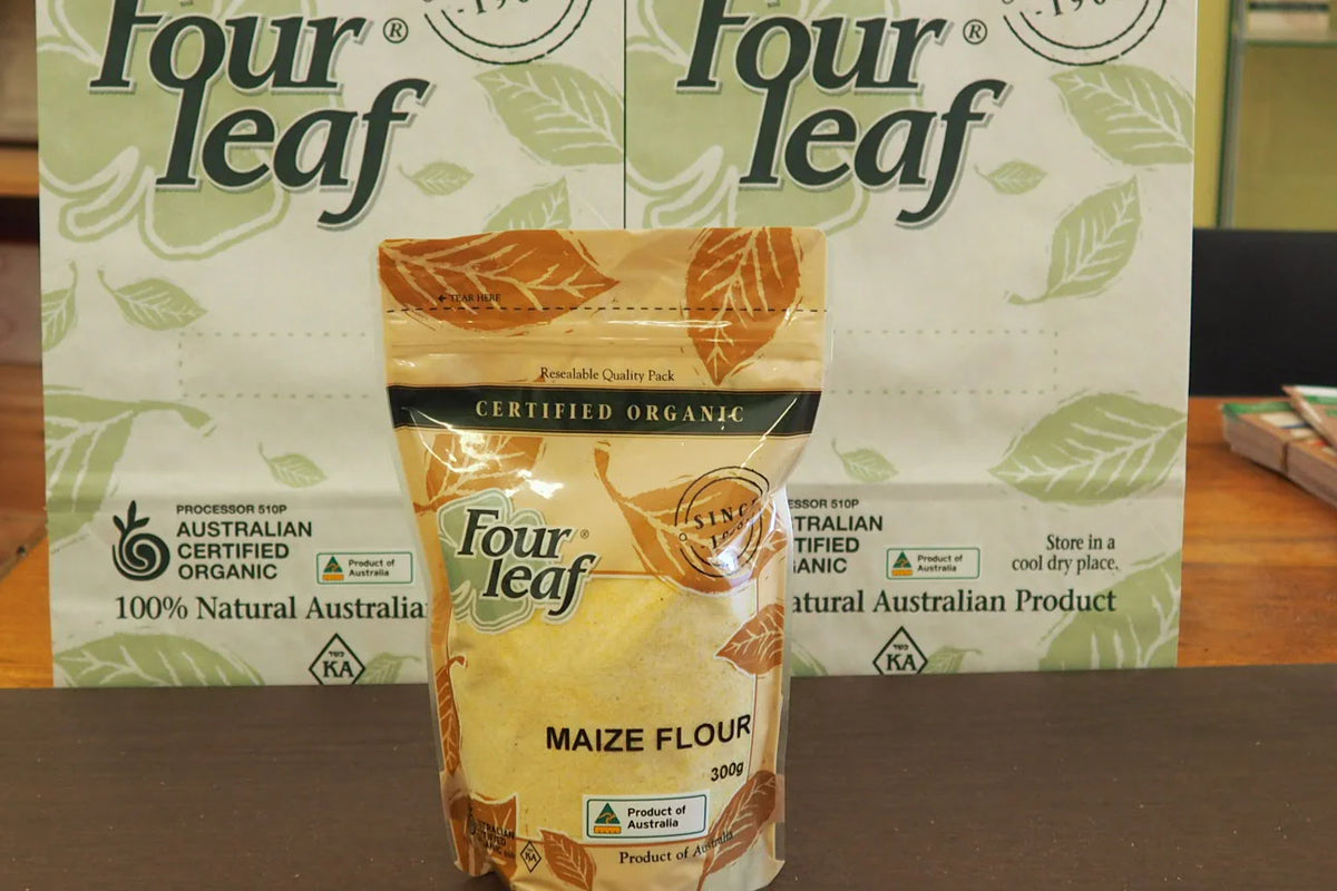 Four Leaf Milling Organic Yellow Maize Flour 300g (6) – Ethical Food ...