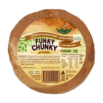 Funky Pies 260g - Funky Chunky Pie (Mushroom) (GST Inc) (12) – Ethical ...