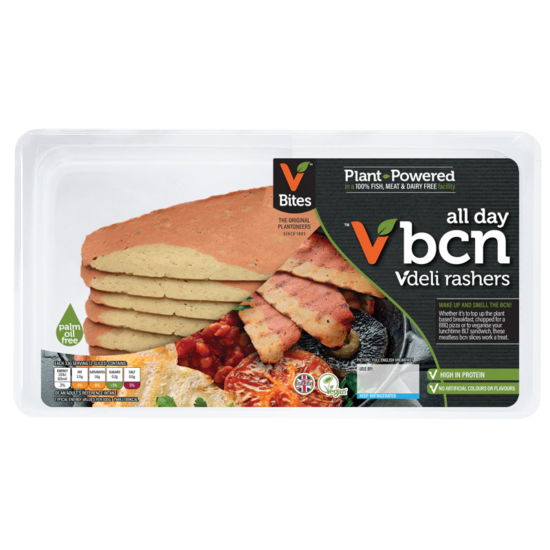 VBites Bacon-style Rashers (FS) 500g (6) – Ethical Food Distributors