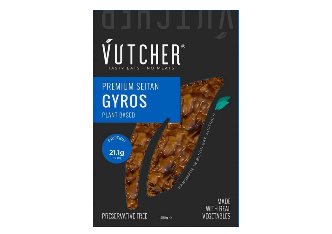VUTCHER Premium Seitan Gyros 250g (8) – Ethical Food Distributors