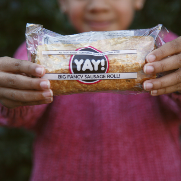 Big Fancy Sausage Roll 150g (Vegan) (GST Inc) (MOQ 12) – Ethical Food ...
